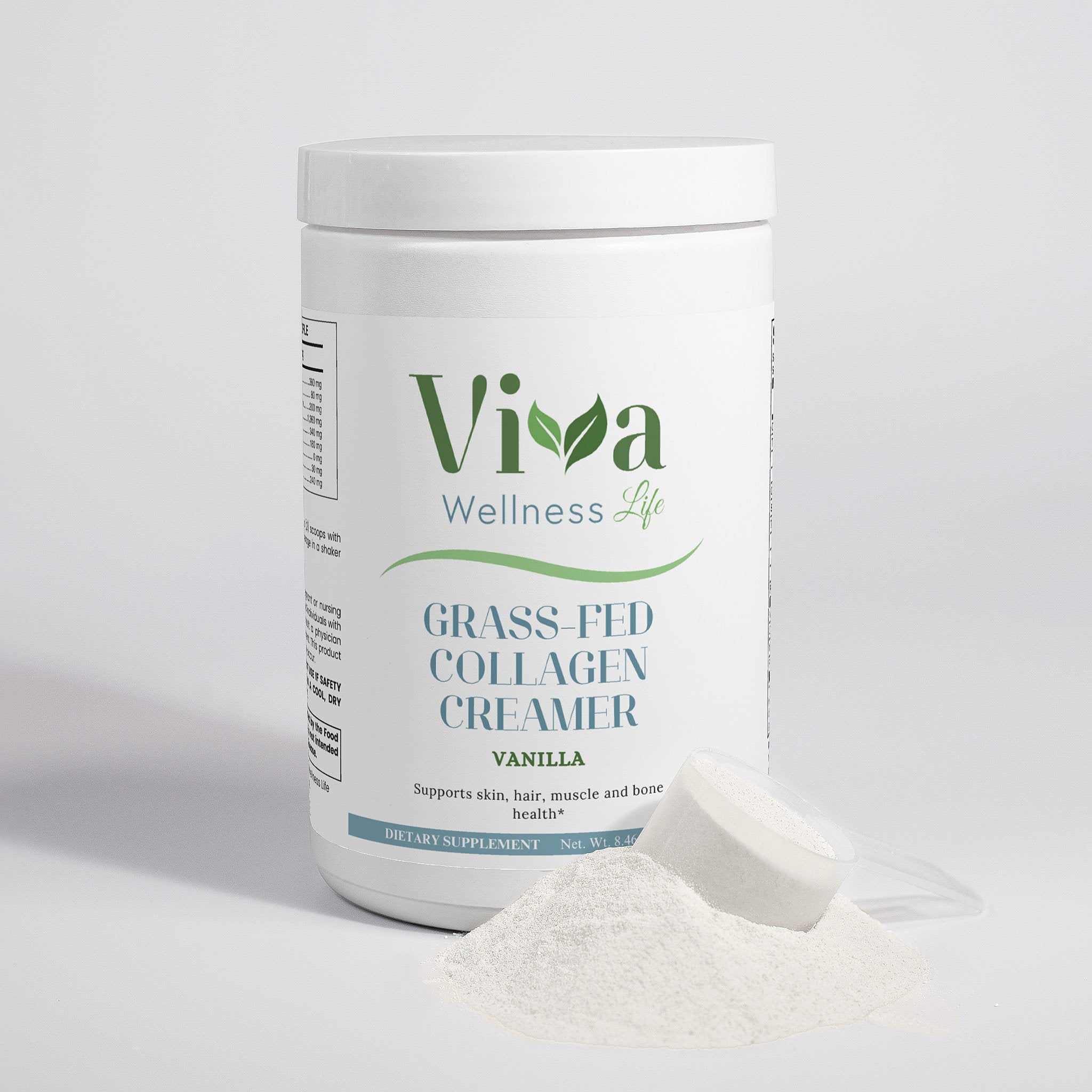 Viva Vanilla Collagen Creamer – Viva Wellness Life