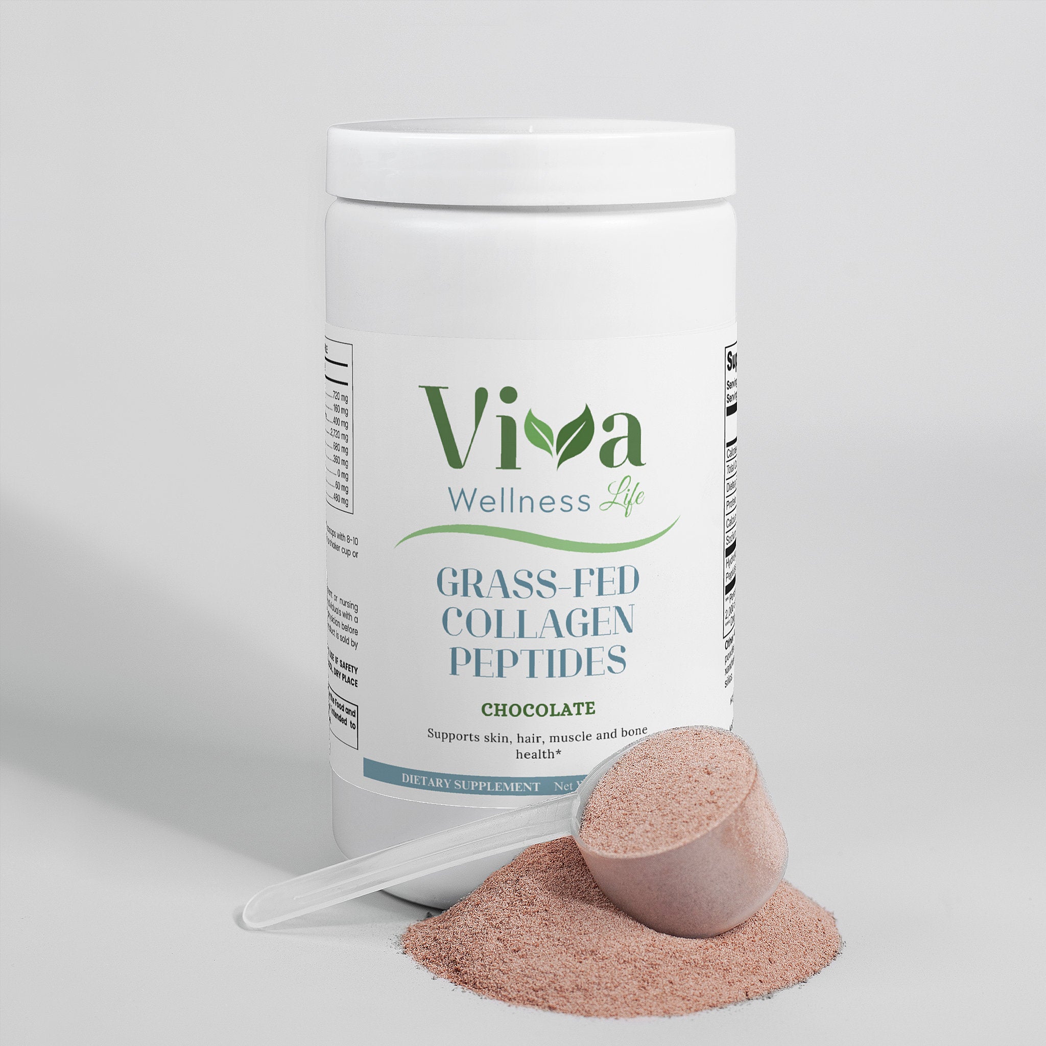 Viva Chocolate Collagen Creamer – Viva Wellness Life